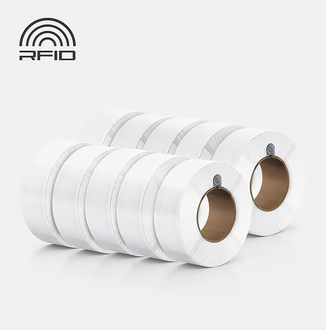 Bambu Lab Jade White PLA Basic Refill 10 Roll Bundle (1.75mm, 1KG ...