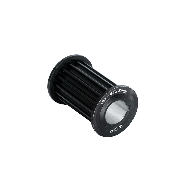16t x 15mm Wide Aluminum Pulley (GT2 3mm, 8mm Key Bore) – WestCoast ...