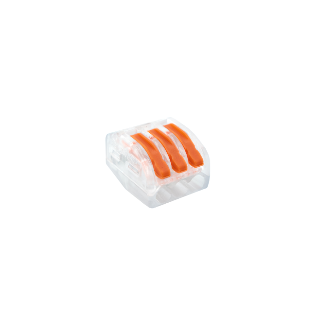 3 Slot, Clear Wire Lever Nut (10-Pack) – WestCoast Products