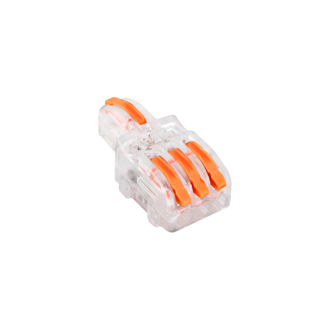 1 to 3 Slot, Clear Wire Lever Nut (10-Pack) – WestCoast Products