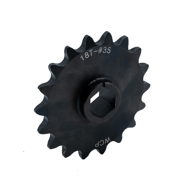 18t Steel Double Hub Sprocket (#35 Chain, 1/2" Hex Bore) – WestCoast ...