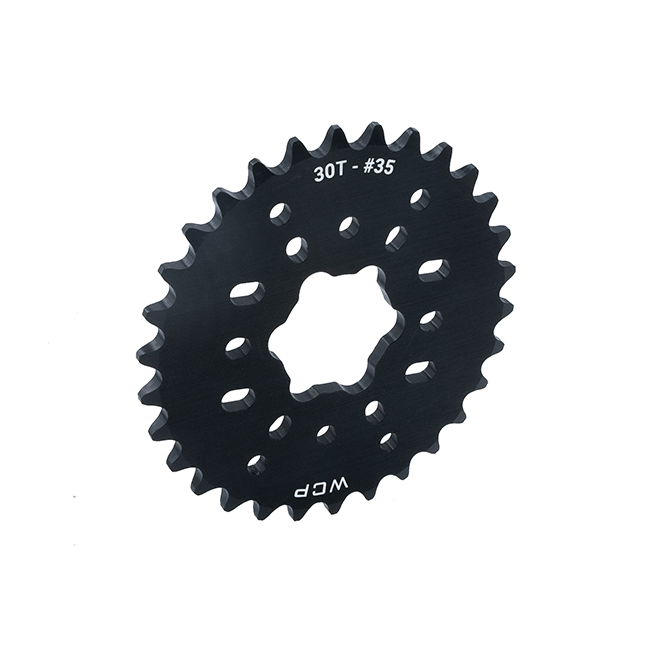 30t Aluminum Plate Sprocket (#35 Chain, SplineXL Bore) – WestCoast Products