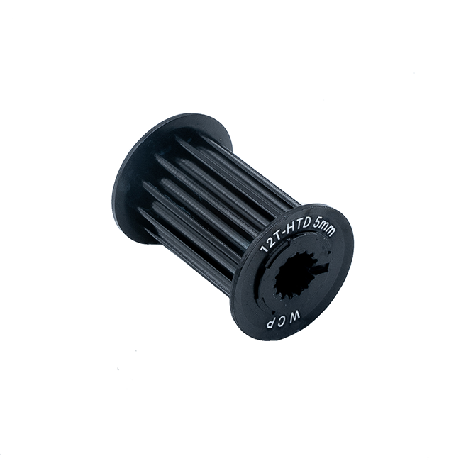 12t x 15mm Wide Aluminum Pulley (HTD 5mm, 8mm SplineXS Bore ...