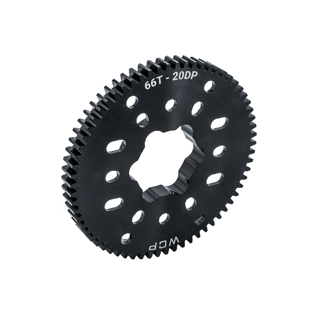 66t Steel Spur Gear (20 DP, SplineXL Bore) – WestCoast Products