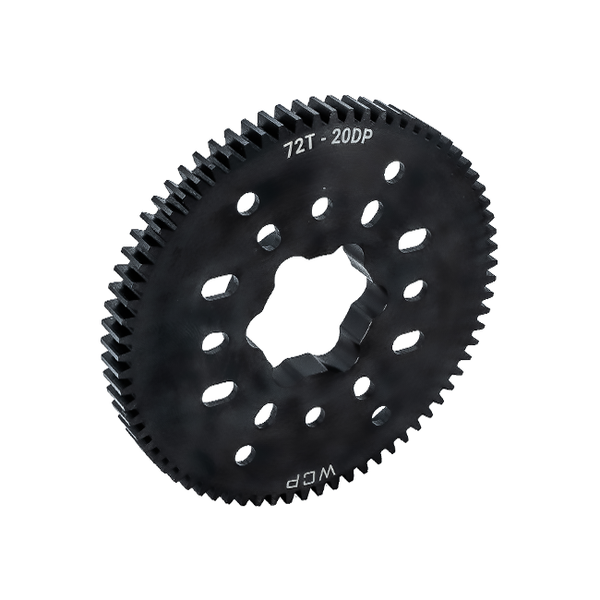 72t Steel Spur Gear (20 DP, SplineXL Bore) – WestCoast Products