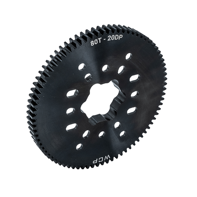 80t Steel Spur Gear (20 DP, SplineXL Bore) – WestCoast Products