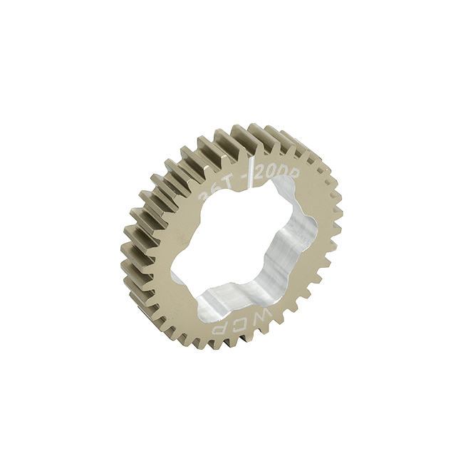 36t Aluminum Spur Gear (20 DP, SplineXL Bore) – WestCoast Products