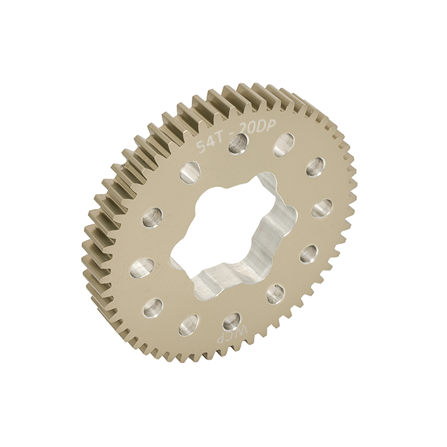 54t Aluminum Spur Gear (20 DP, SplineXL Bore) – WestCoast Products