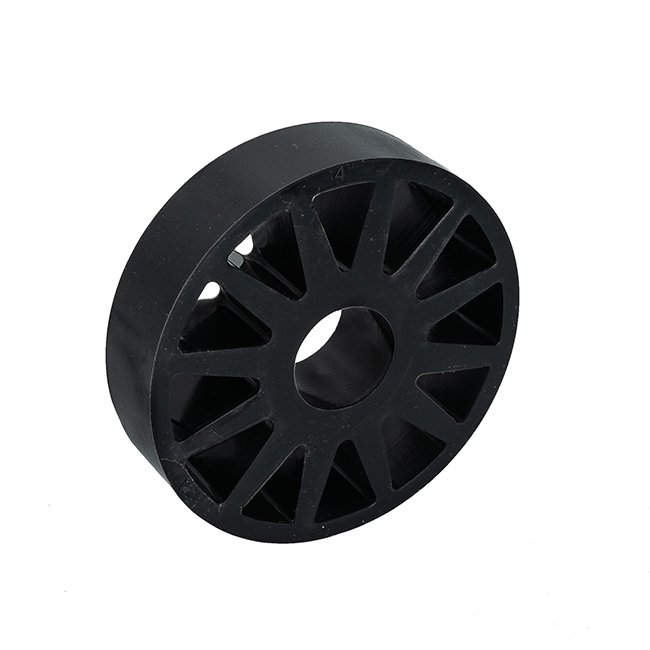 4" OD x 1" Wide Straight Flex Wheel (1-1/4" Round Stretch, 45A ...