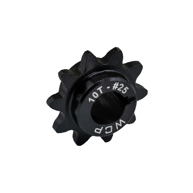 10t Steel Double Hub Sprocket (#25 Chain, 8mm Key Bore) – WestCoast ...