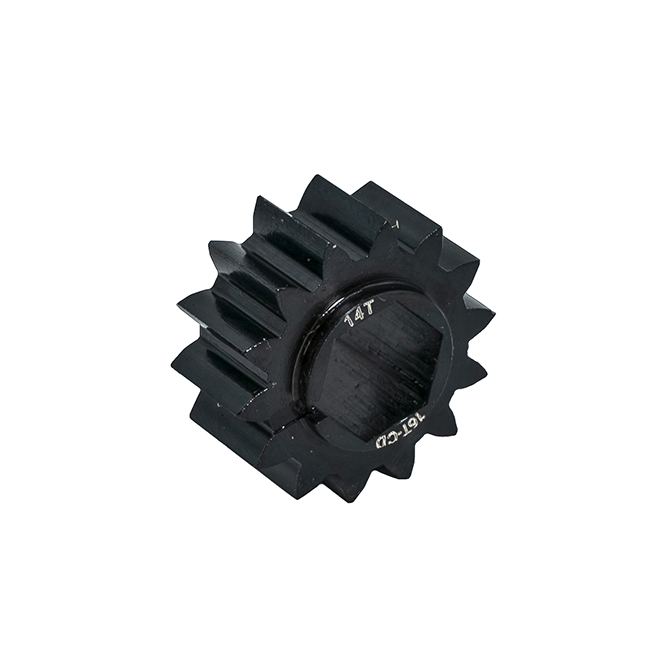 14t Steel Spur Gear (20 DP, 16t Center Distance, 3/8" Hex Bore ...